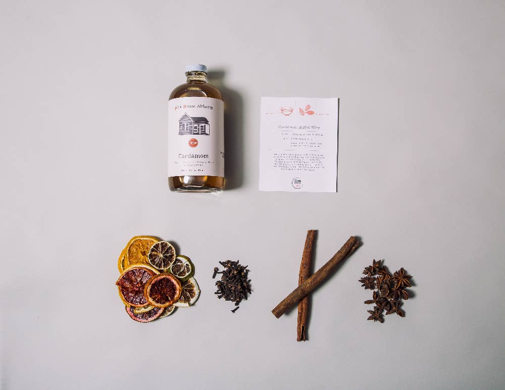 Pink House Alchemy - Cardamom Simple Syrup – Anchor Pantry