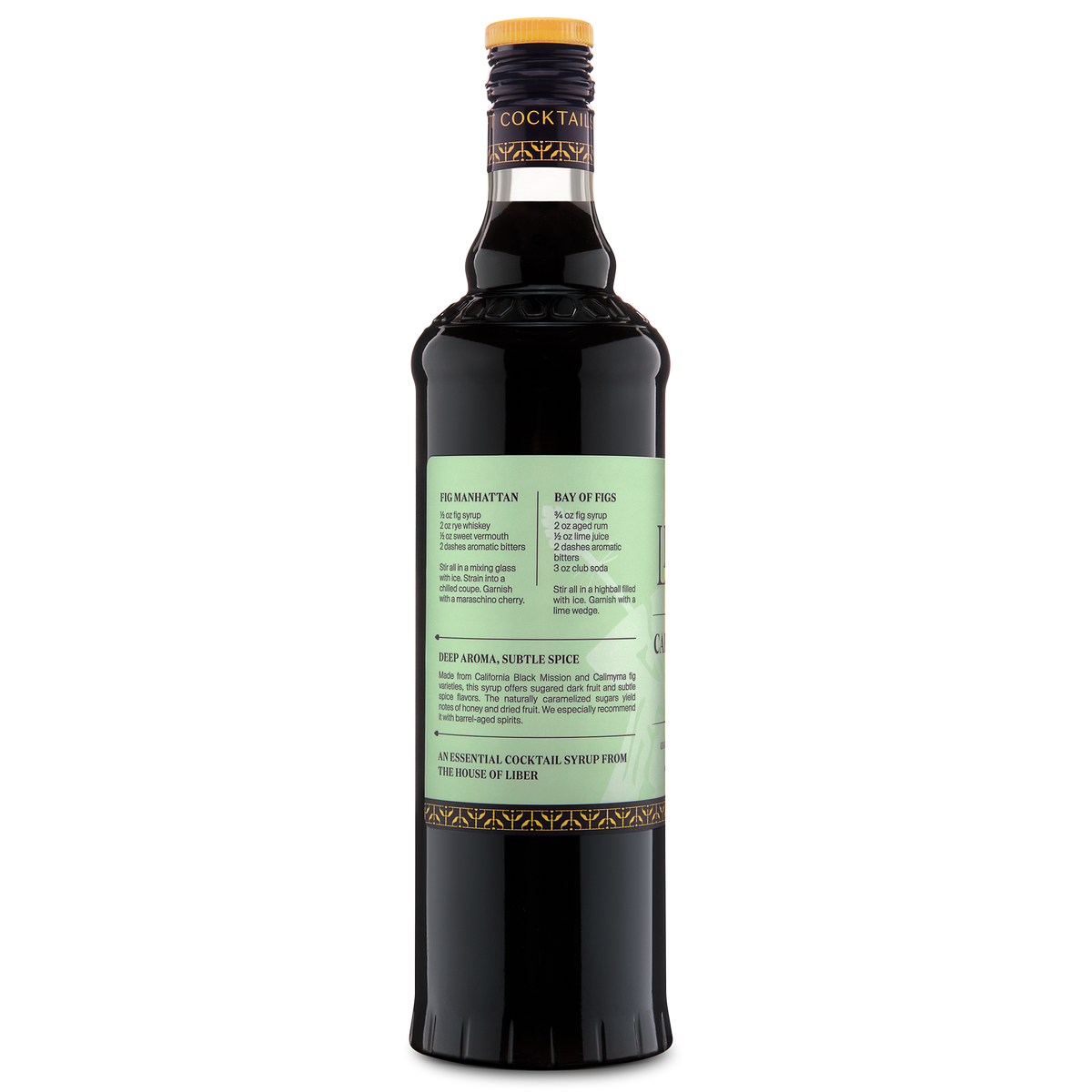 Liber & Co. - Caramelized Fig Syrup: 375 mL – Anchor Pantry