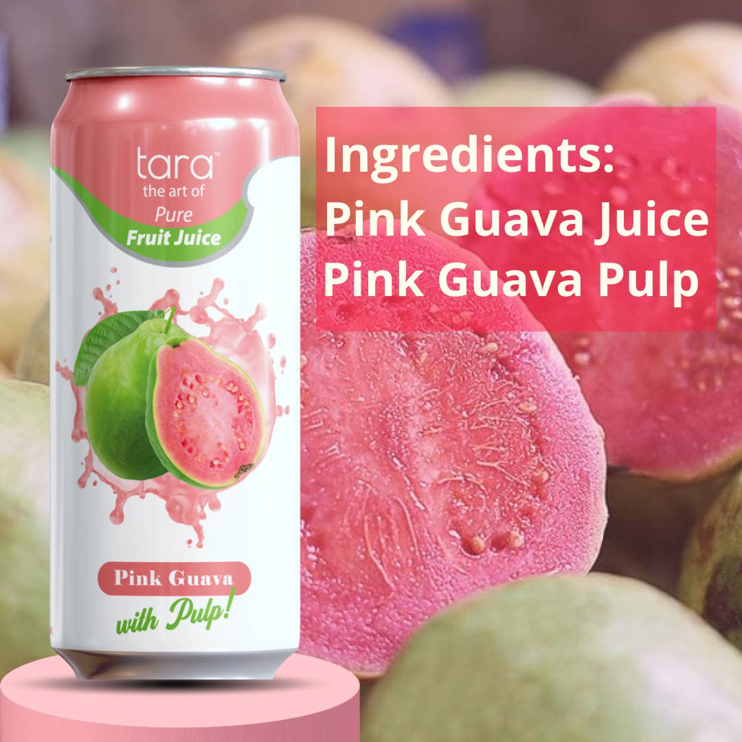 Tara Pure Pink Guava Juice, With Pulp, 16.9 fl.oz – Anchor Pantry