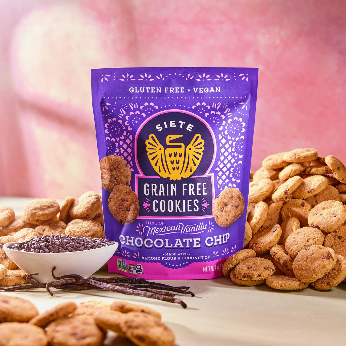 Siete Foods - Chocolate Chip Cookies – Anchor Pantry